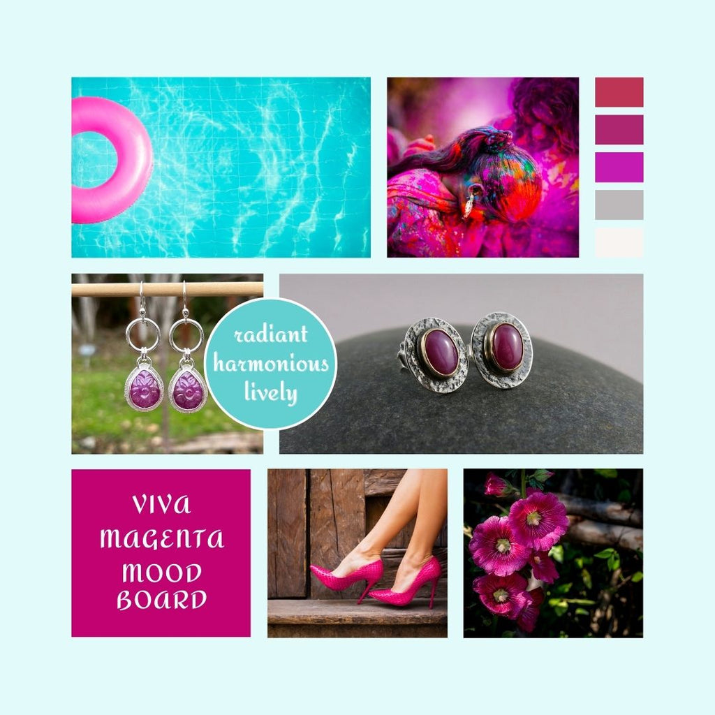 VIVA MAGENTA 💖 JEWELLERY FOR THE PANTONE COLOR OF THE YEAR – Mikel ...